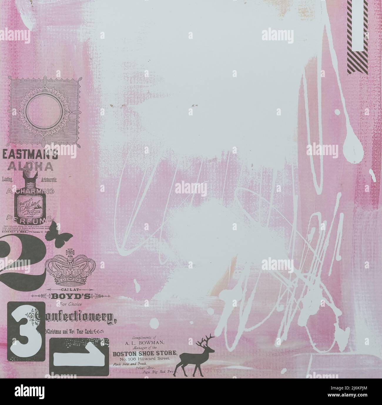 Abstract grunge effect background illustration Stock Photo - Alamy