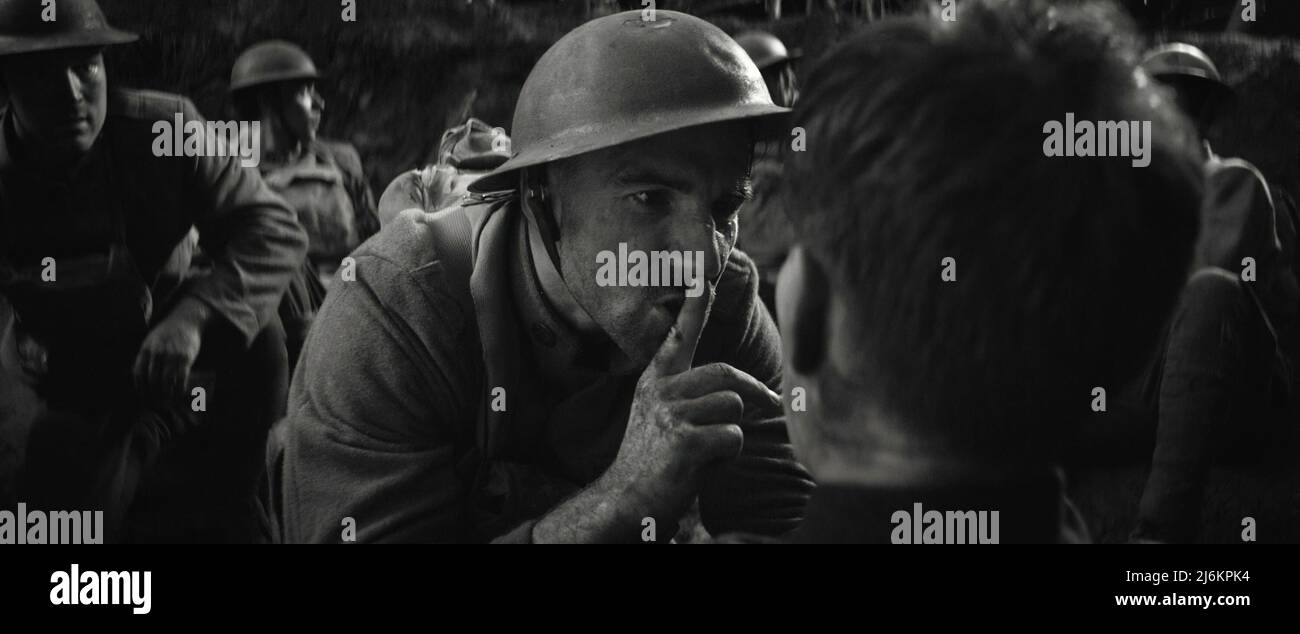 FOXHOLE, center: Alex Hurt, 2021. © A24 / courtesy Everett Collection ...