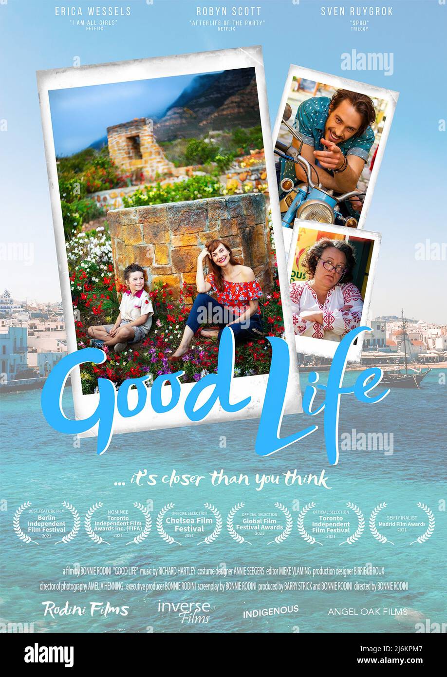 GOOD LIFE, poster, clockwise from top right: Sven Ruygrok, Robyn Scott ...