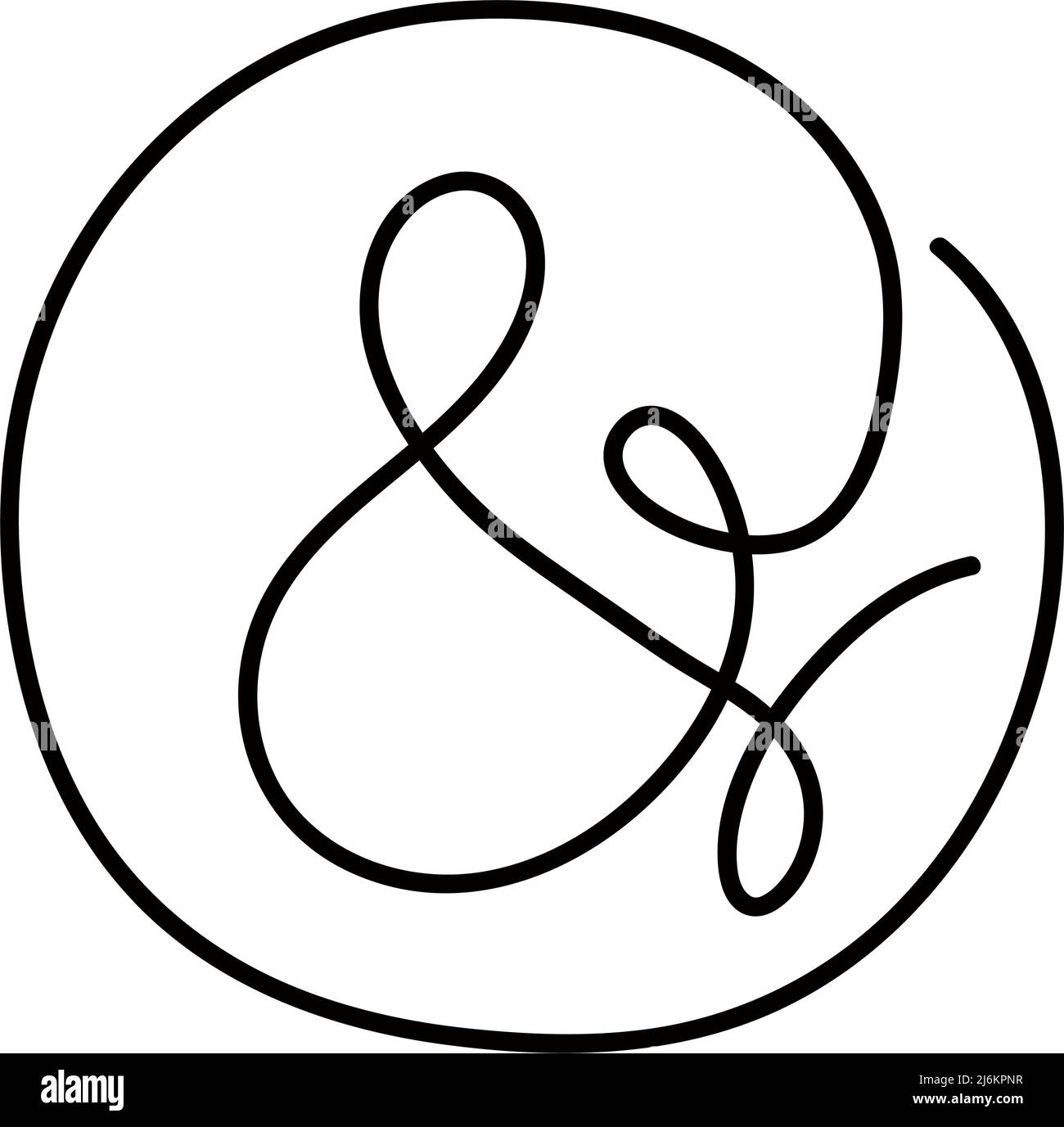 ampersand symbol design Stock Vector Image & Art - Alamy