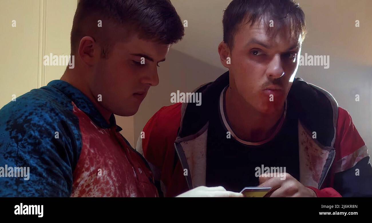 LET THE WRONG ONE IN, from left: Karl Rice, Eoin Duffy, 2021. © Dark ...