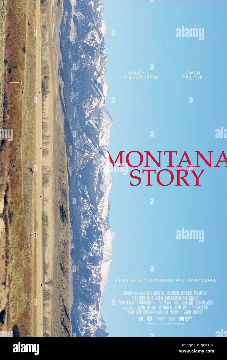 MONTANA STORY, poster, 2022. © Bleecker Street Media /Courtesy Everett ...