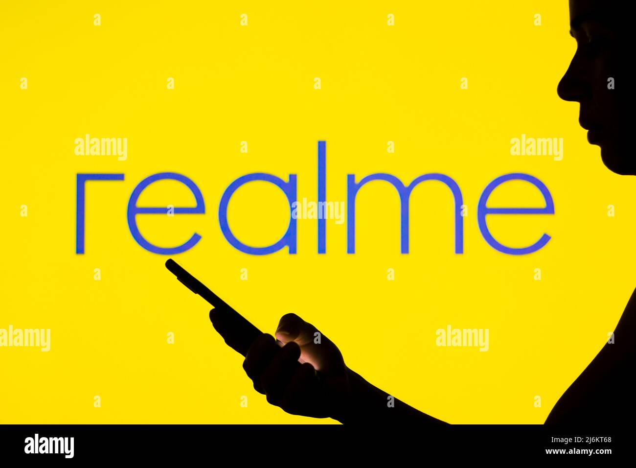 Realme logo hi-res stock photography and images - Alamy