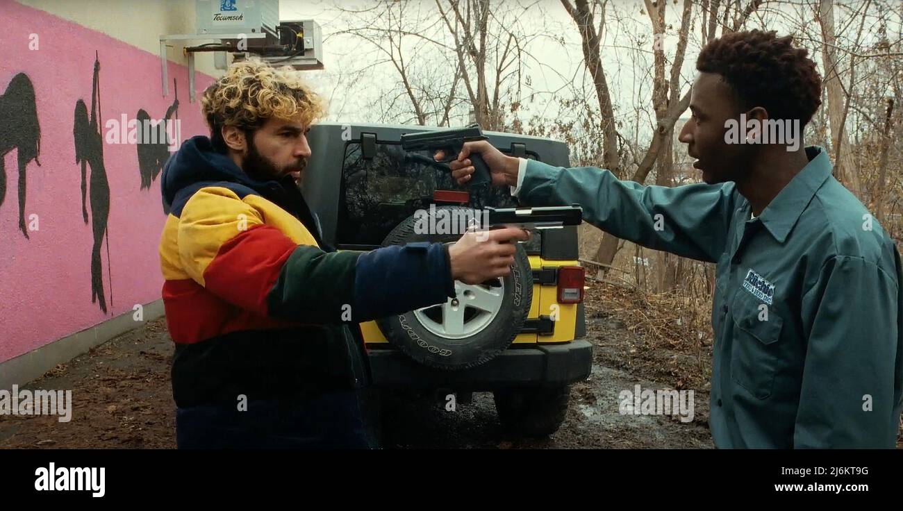 ON THE COUNT OF THREE, from left: Christopher Abbott, Jerrod Carmichael ...