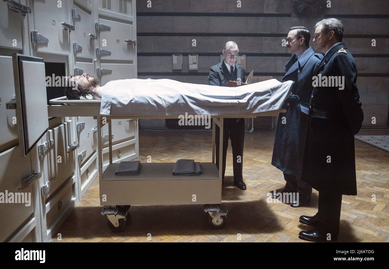 OPERATION MINCEMEAT, from left: Lorne Macfadyen, Paul Ritter, Matthew ...