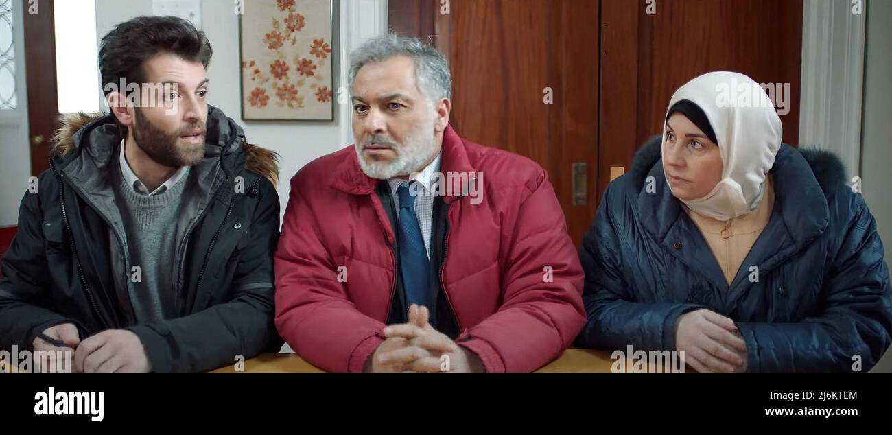 PEACE BY CHOCOLATE, from left: Ayham Abou Ammar, Hatem Ali, Yara Sabri ...