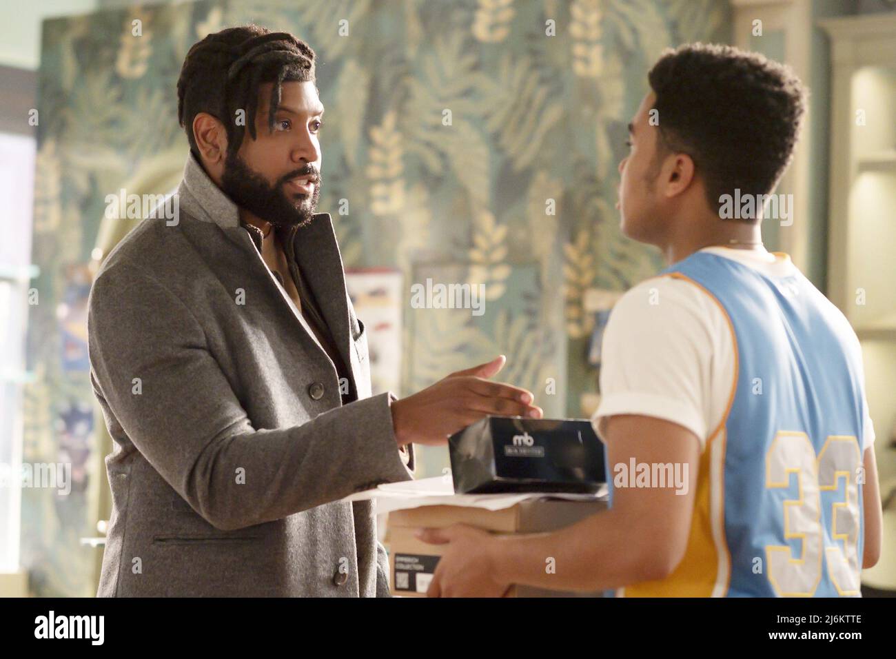 SNEAKERELLA, from left: Bryan Terrell Clark, Chosen Jacobs, 2022. ph ...