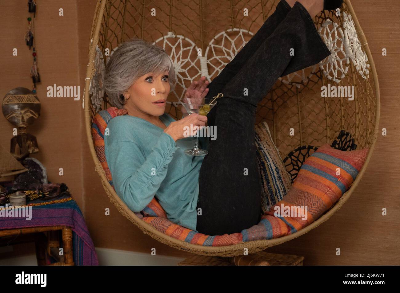 GRACE AND FRANKIE, Jane Fonda, (Season 7/Part II, ep. 711, aired April ...