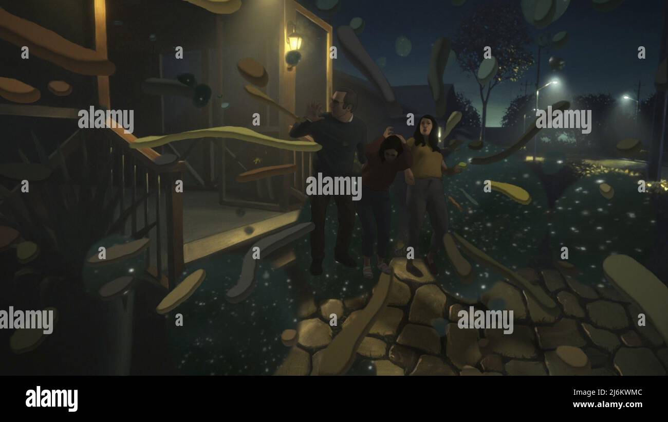 UNDONE, from left: Jacob Winograd (voice: Bob Odenkirk), Alma Winograd ...