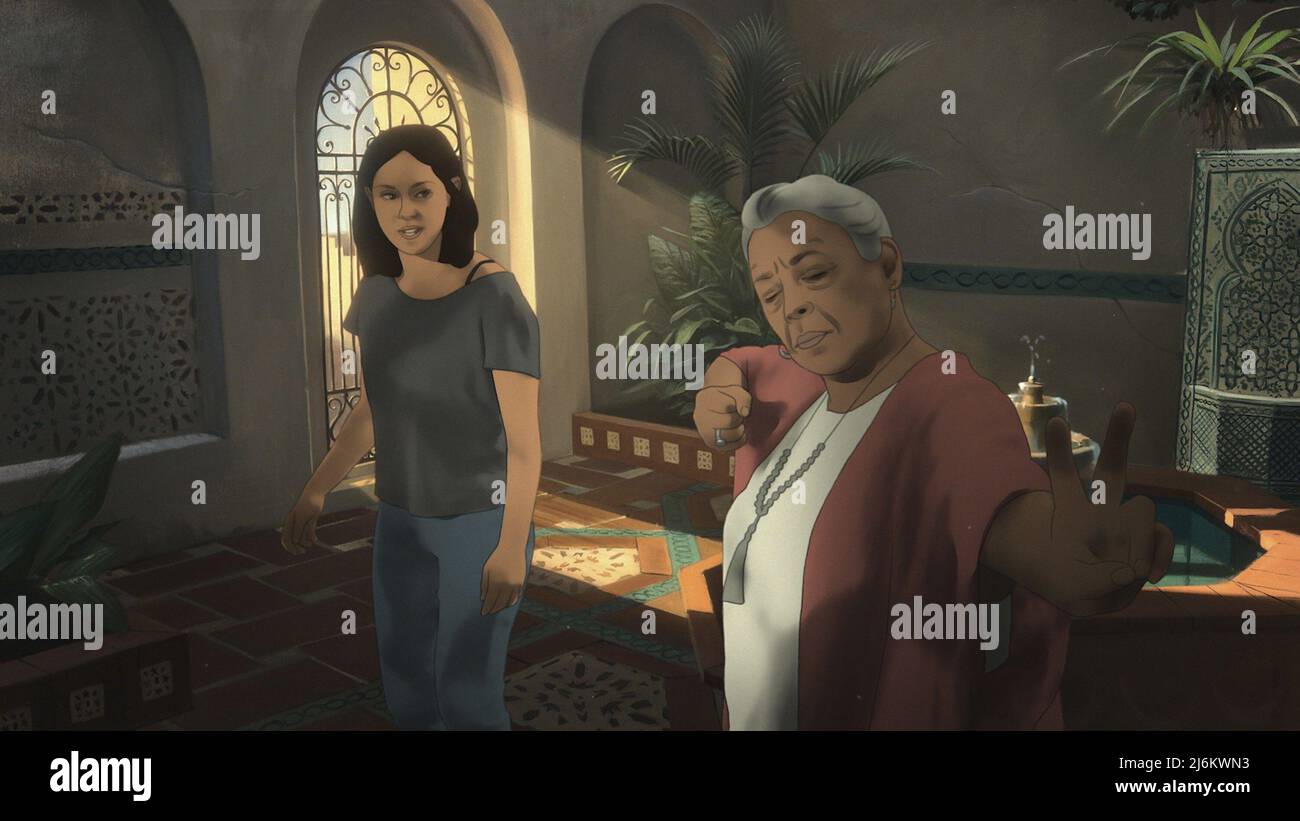 UNDONE, Alma Winograd-Diaz (left, voice: Rosa Salazar), 'Reflections ...