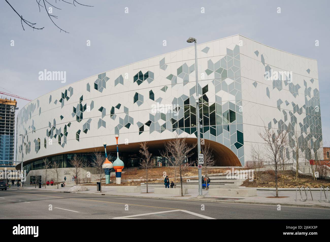 Calgary central library hi-res stock photography and images - Alamy