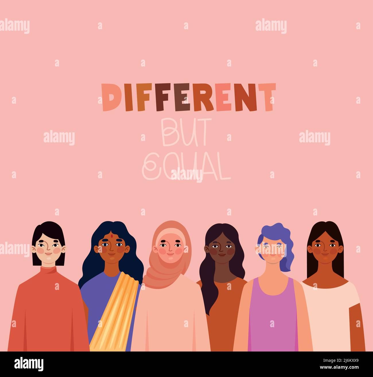 different but equal Stock Vector Image & Art - Alamy