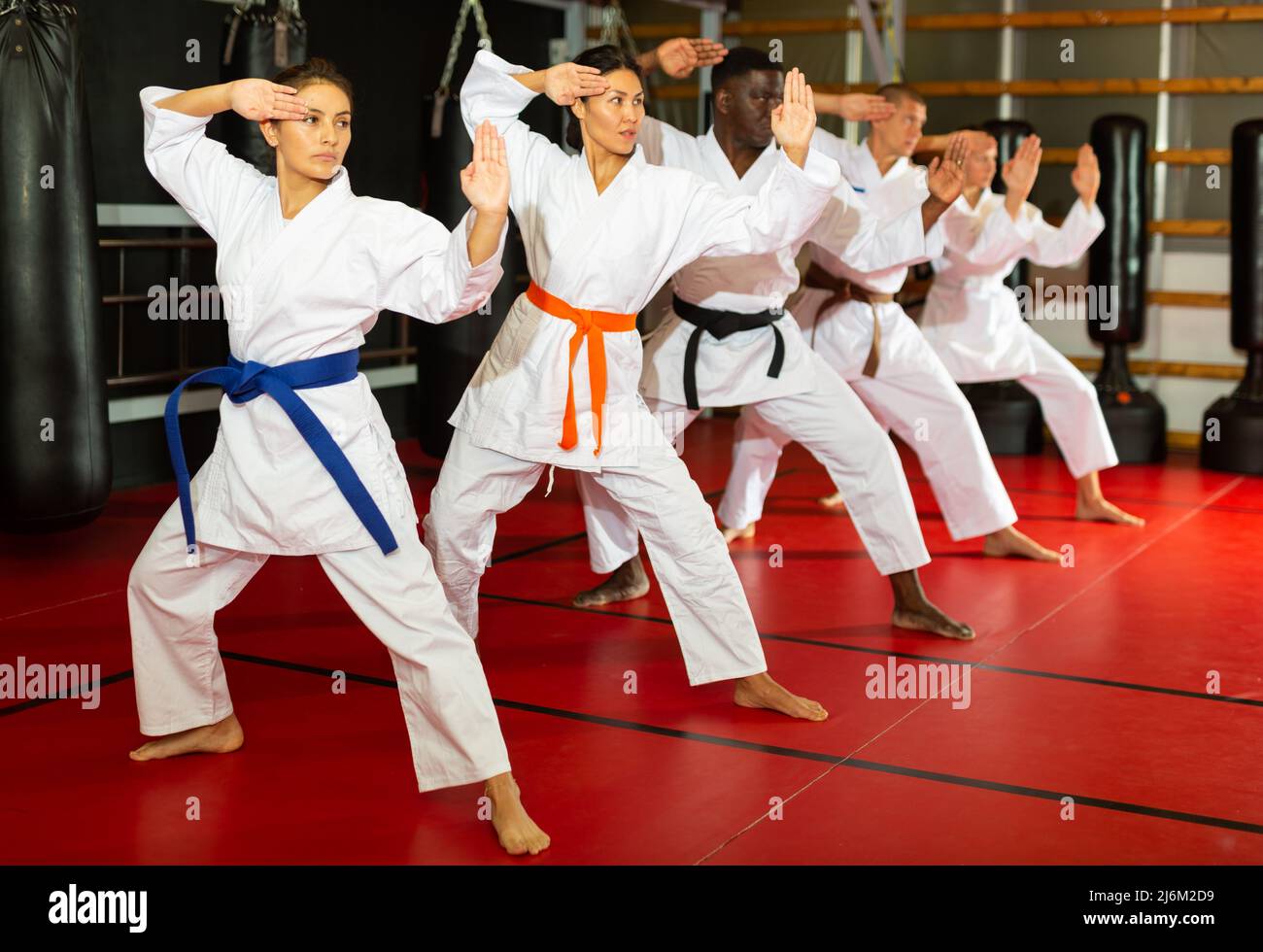 Karate class african hi-res stock photography and images - Alamy
