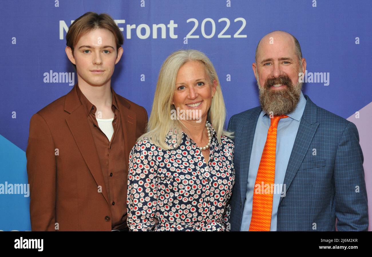 New York, USA. 02nd May, 2022. L-R: Camden Garcia, Kim Garcia amd Greg ...