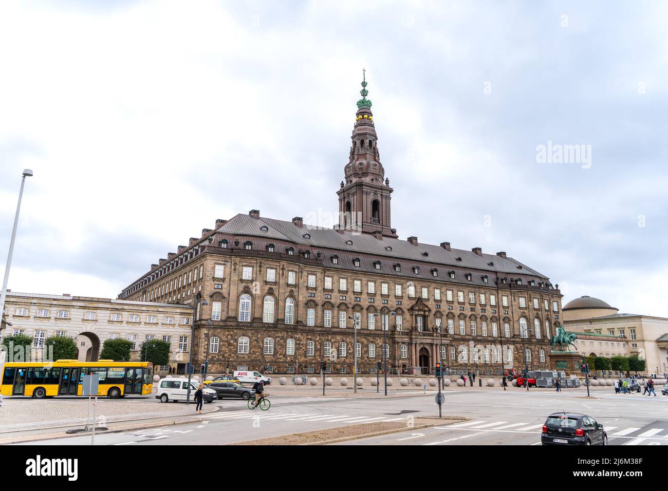 Beautiful aerial view of the danish city of Copenhagen the capital of ...