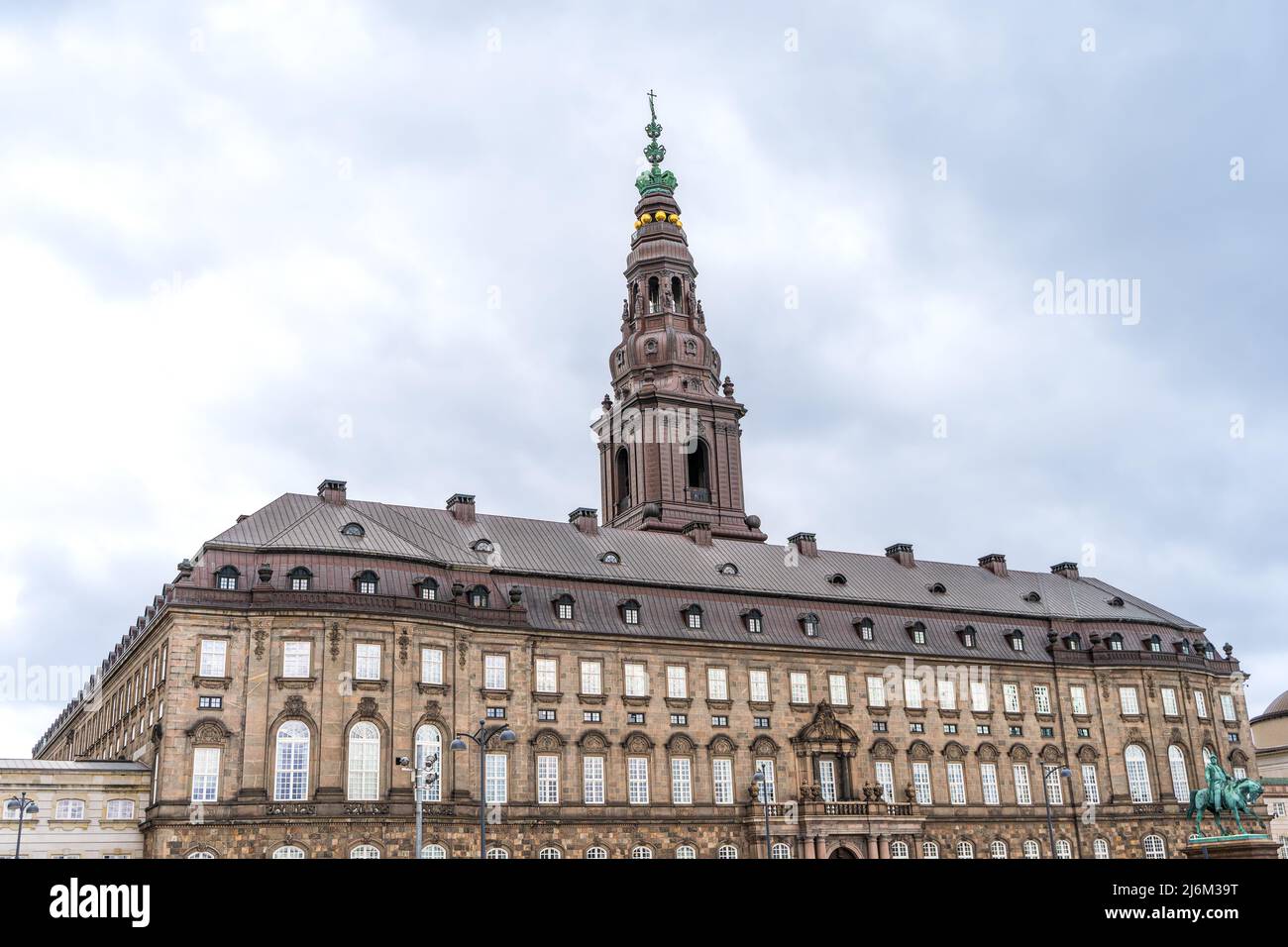 Beautiful aerial view of the danish city of Copenhagen the capital of ...