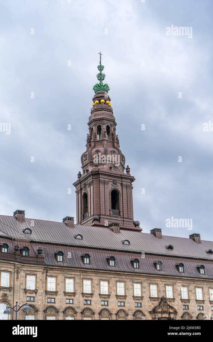 Beautiful aerial view of the danish city of Copenhagen the capital of ...