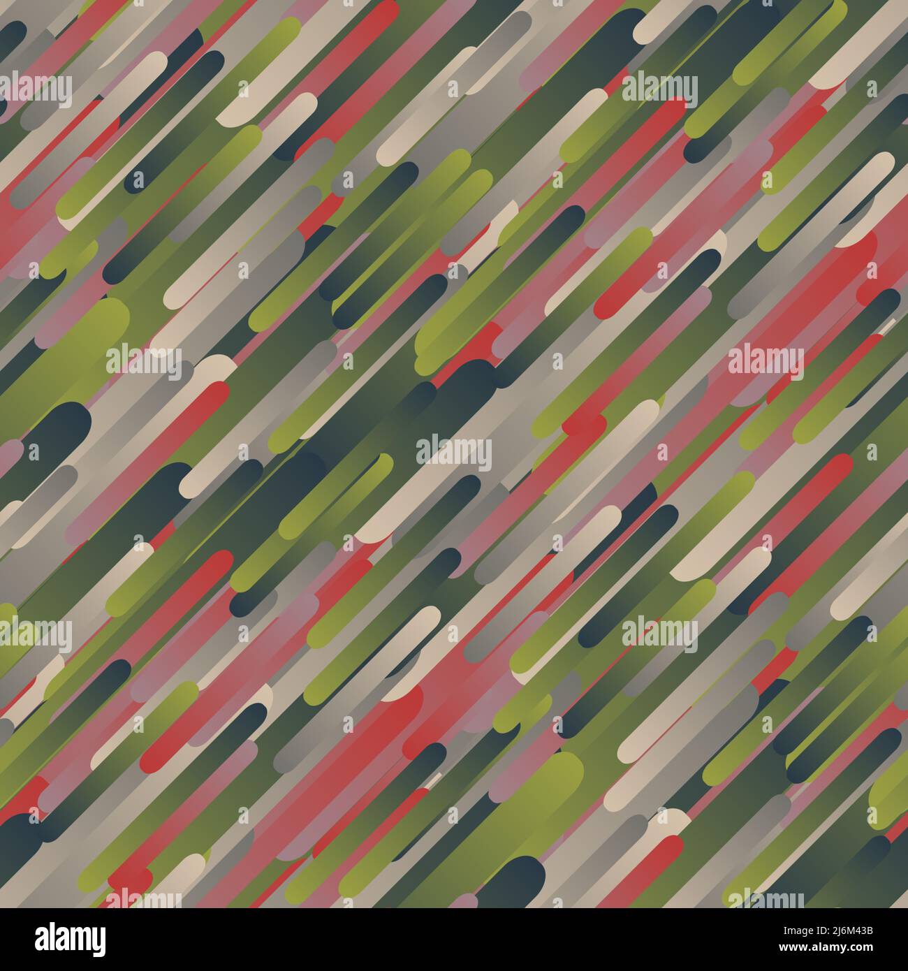 Seamless funky pill shaped gradient lines surface pattern design for ...