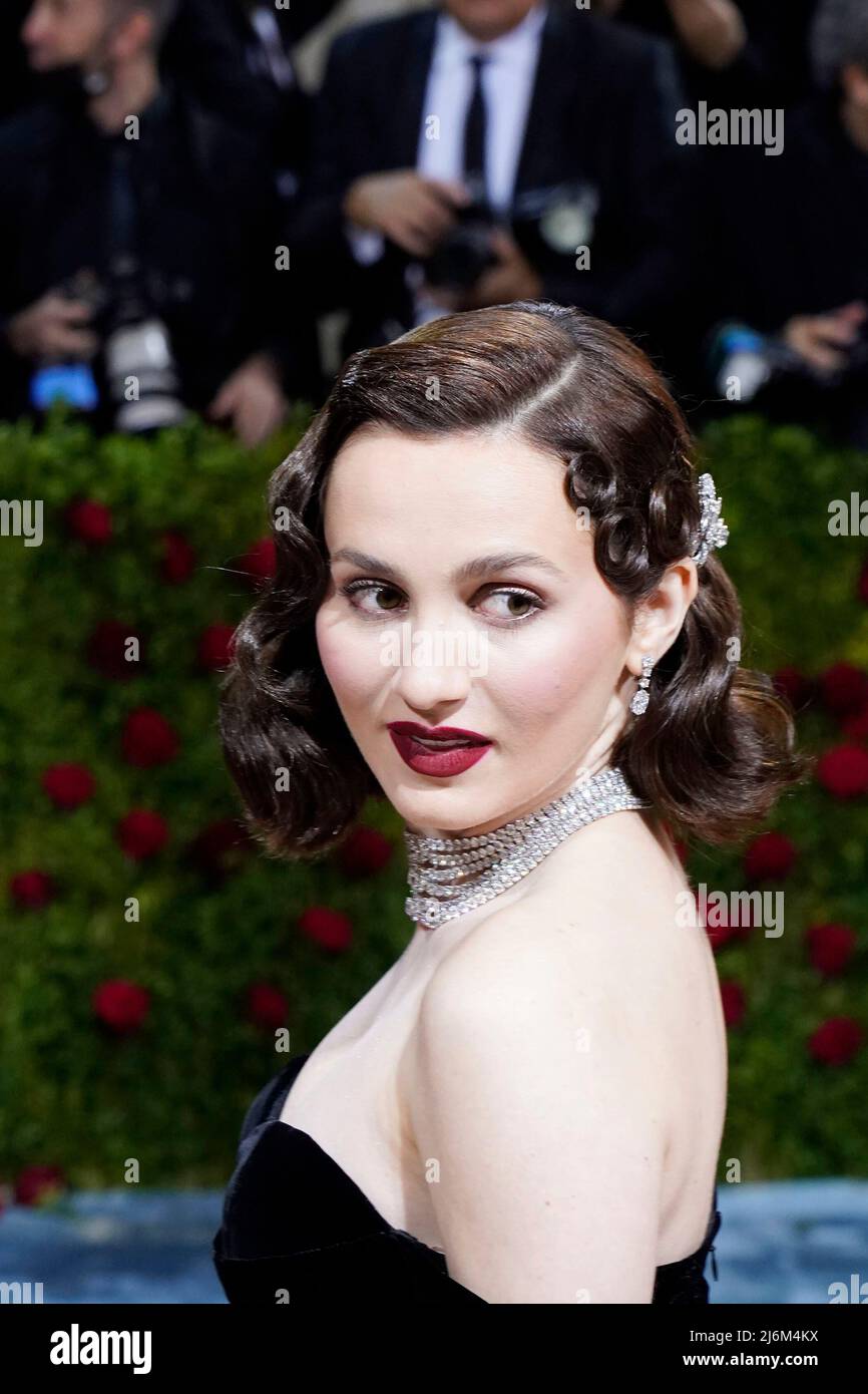 New York, USA. 02nd May, 2022. Maude Apatow attends The Met Gala, New ...