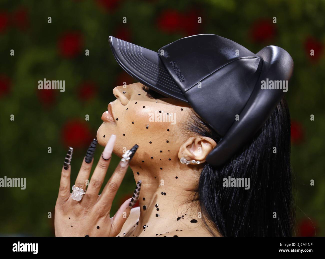 Nicki Minaj arrives on the red carpet for The Met Gala at The ...