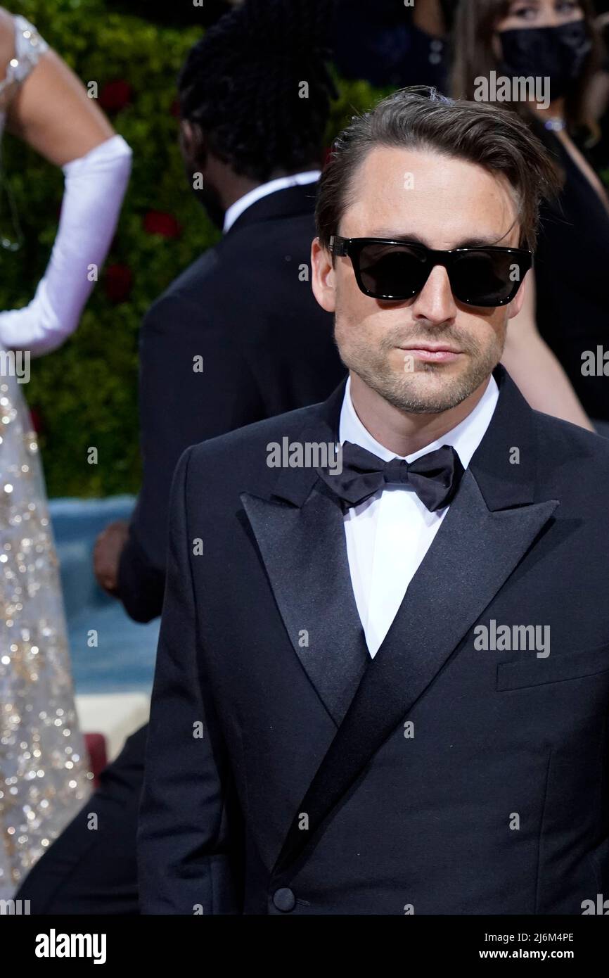 New York, USA. 02nd May, 2022. Kieran Culkin attends The Met Gala, New ...