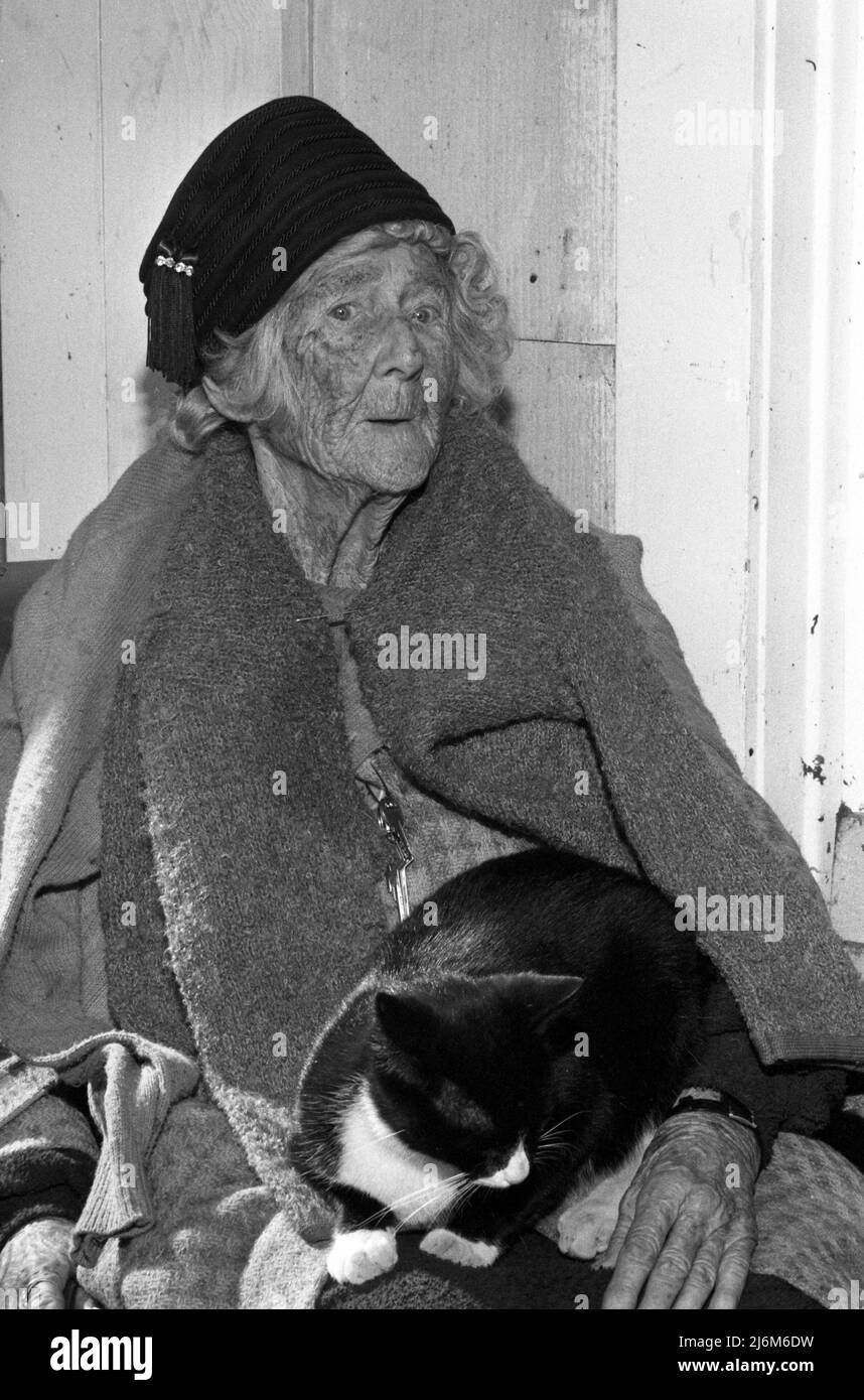 Mary MacLaren , the 81 year old former silent film star, seen at her ...