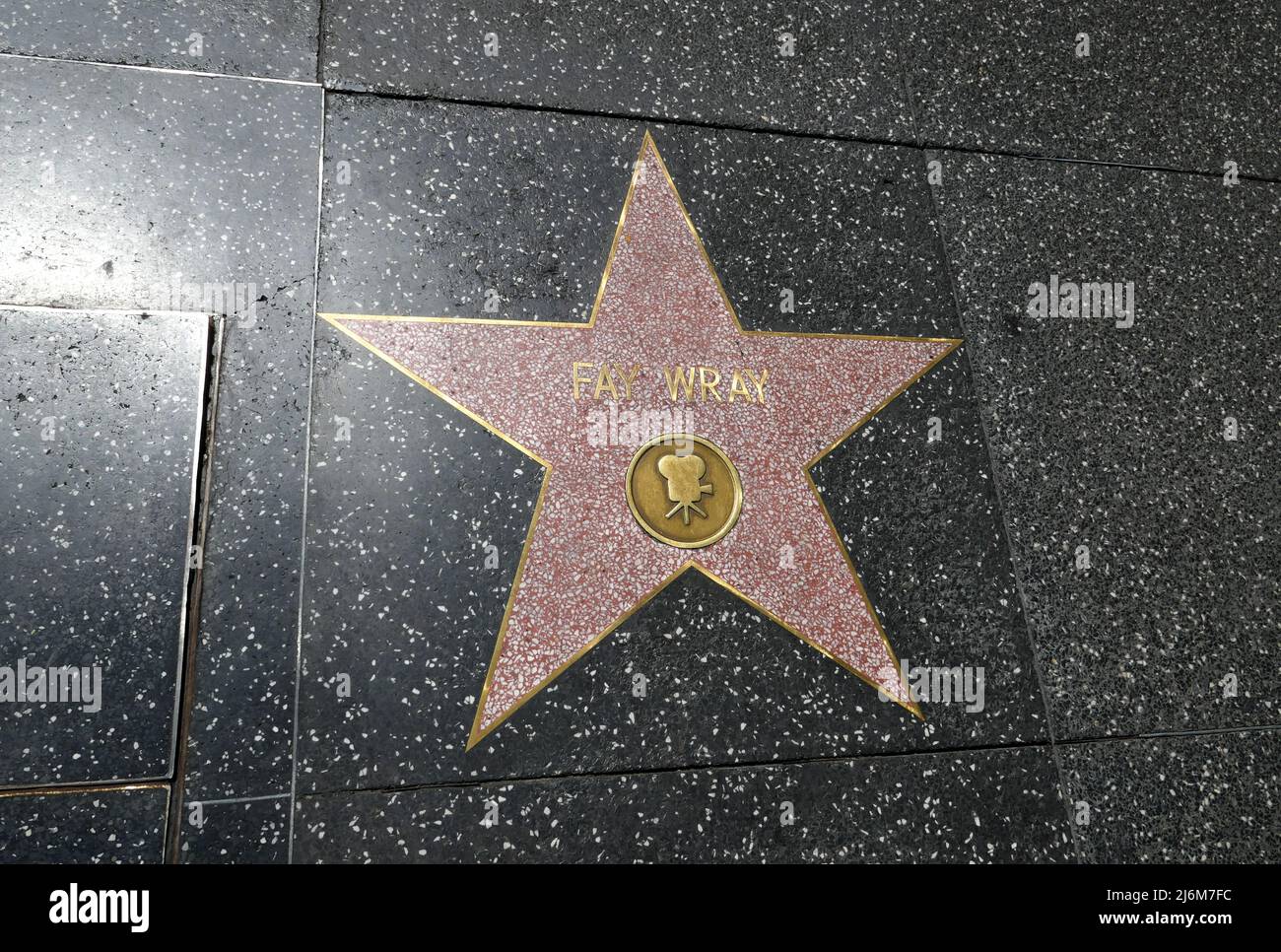 Los Angeles, California, USA 25th April 2022 Actress Fay Wray's Star on ...