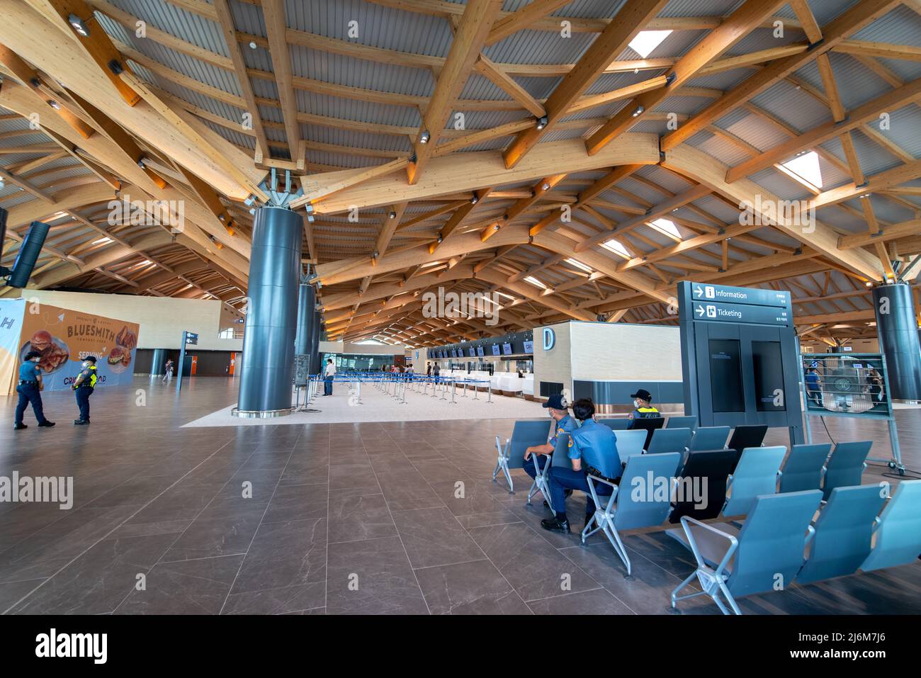 CLARK, PHILIPPINES - Apr 30,2022 Passenger Terminal at Clark New ...