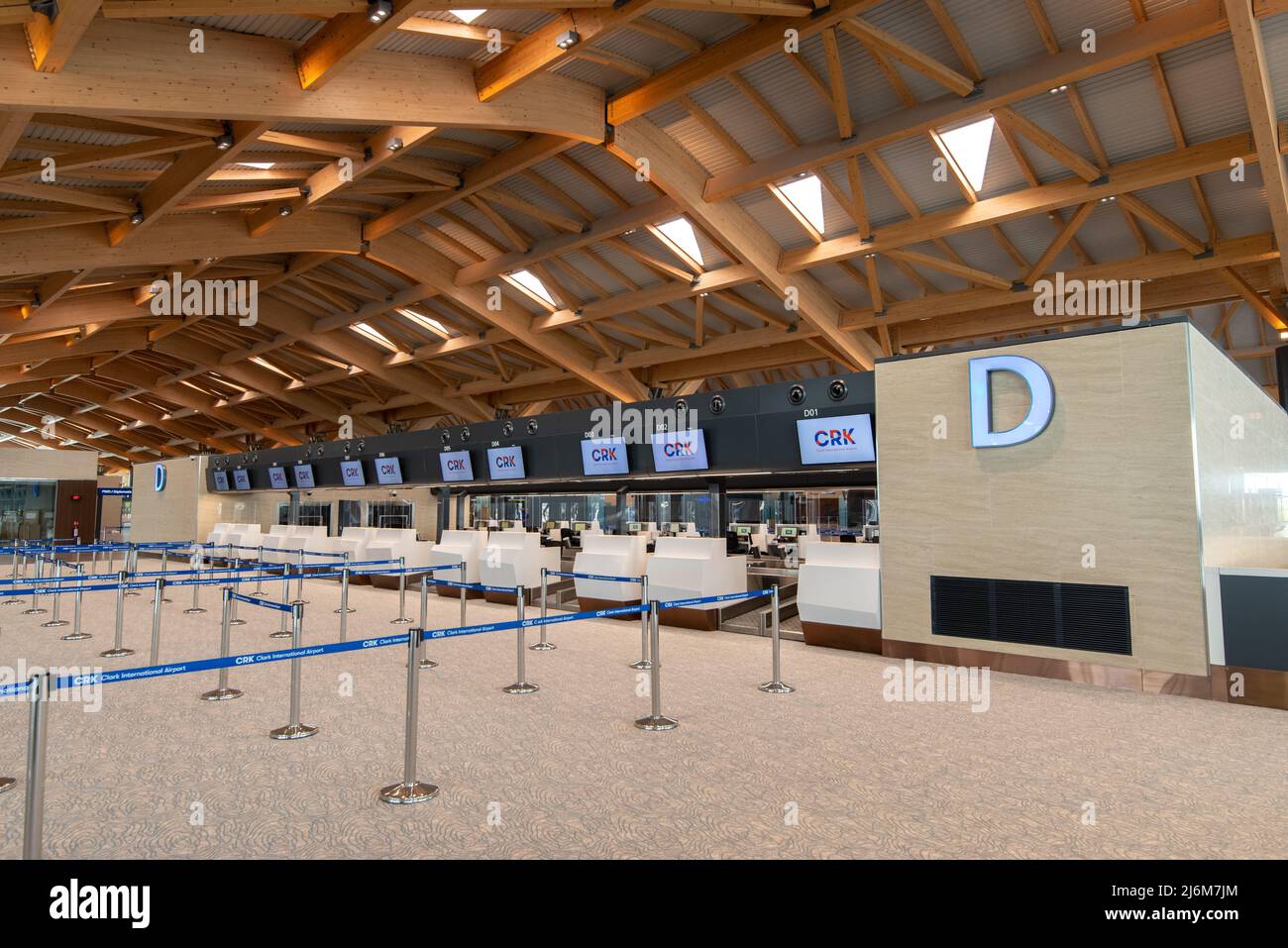 CLARK, PHILIPPINES - Apr 30,2022 Passenger Terminal at Clark New ...