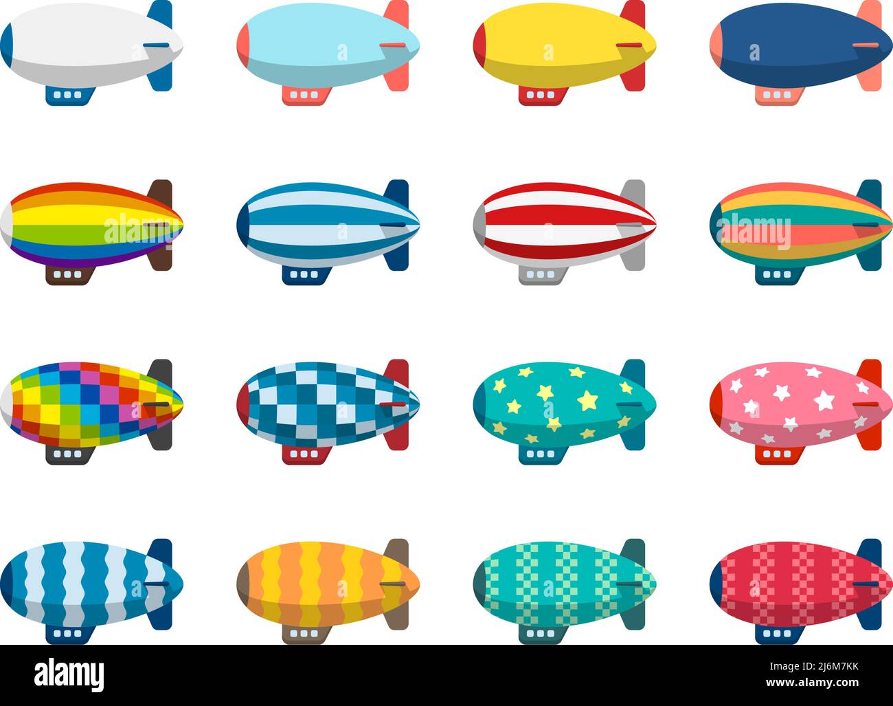 Airship pattern Cut Out Stock Images & Pictures - Alamy