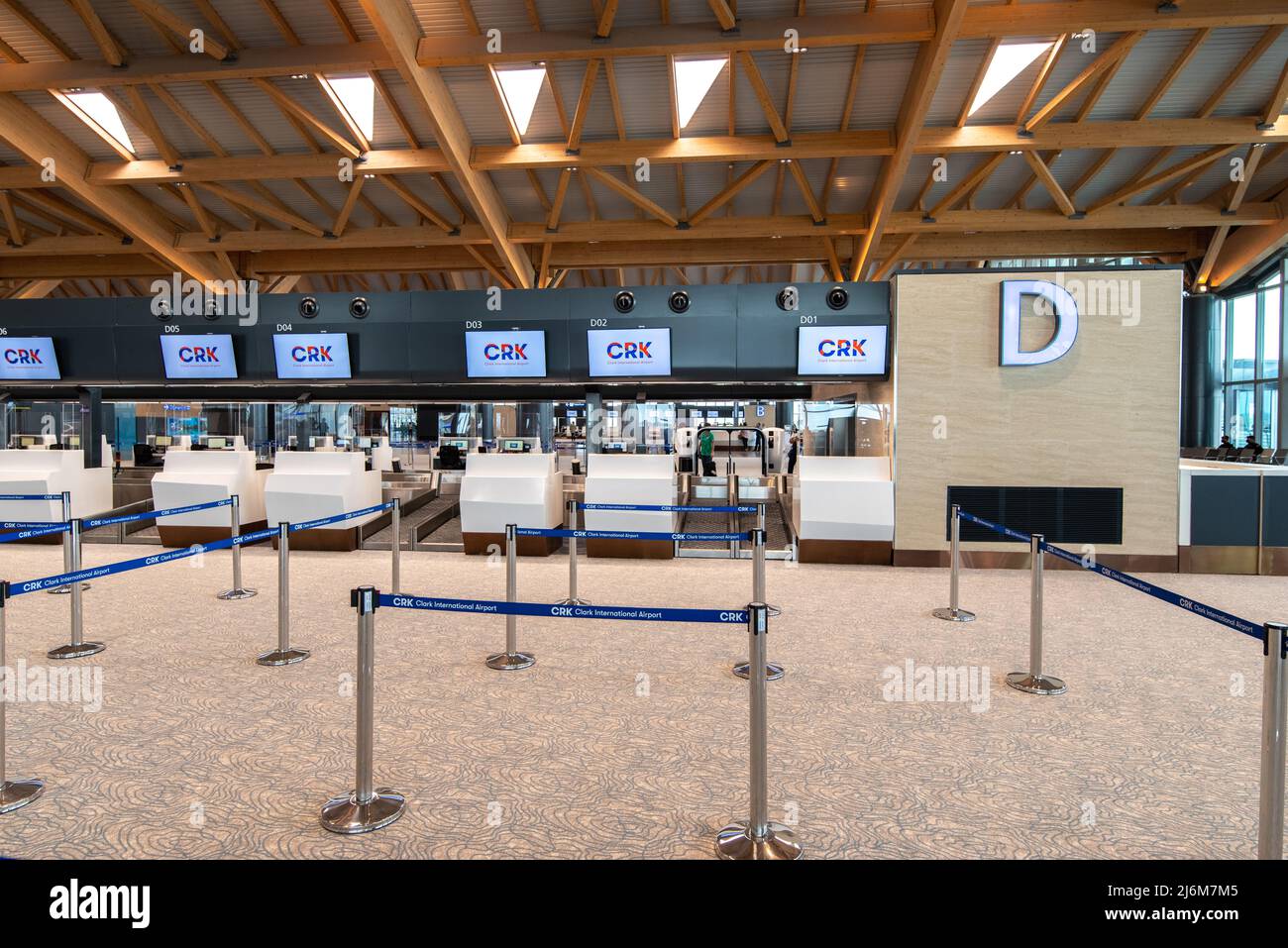 CLARK, PHILIPPINES - Apr 30,2022 Passenger Terminal at Clark New ...