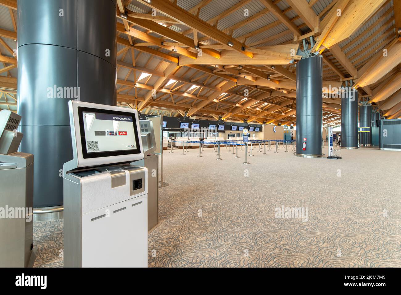 CLARK, PHILIPPINES - Apr 30,2022 Passenger Terminal at Clark New ...