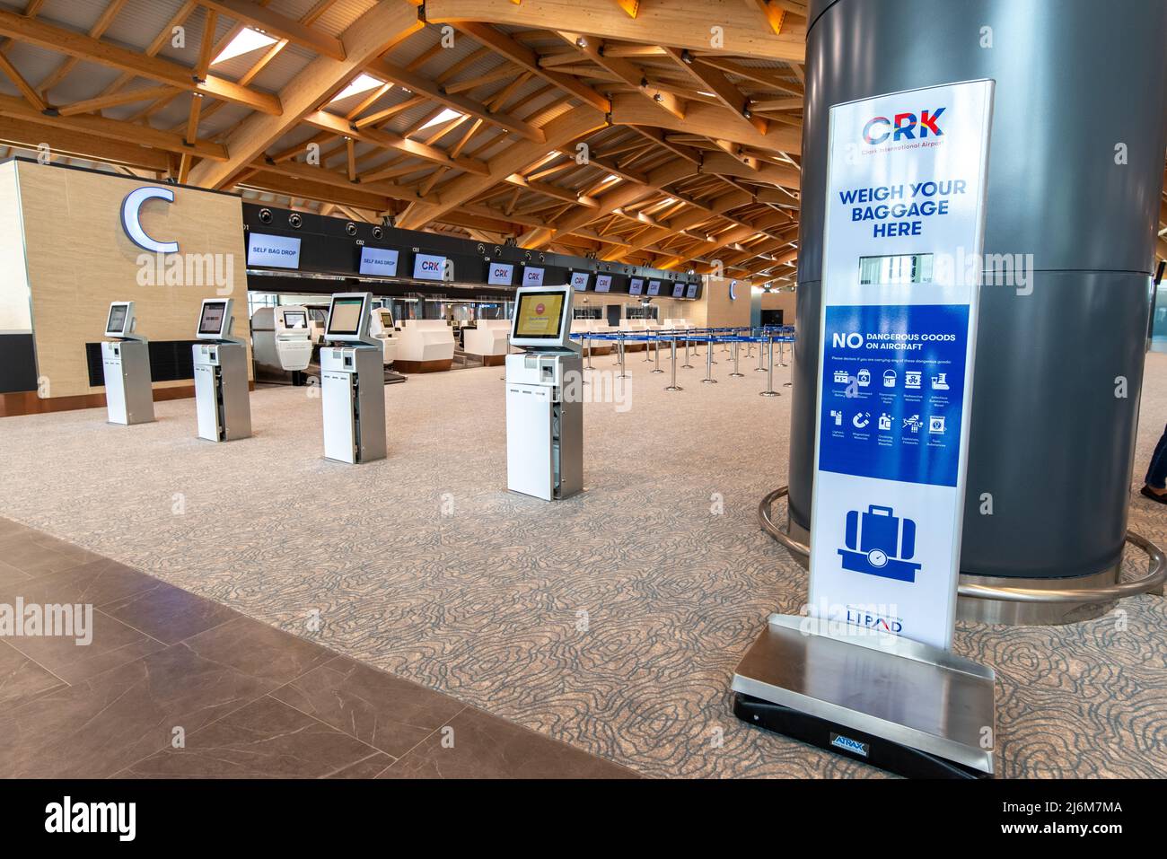 CLARK, PHILIPPINES - Apr 30,2022 Passenger Terminal at Clark New ...