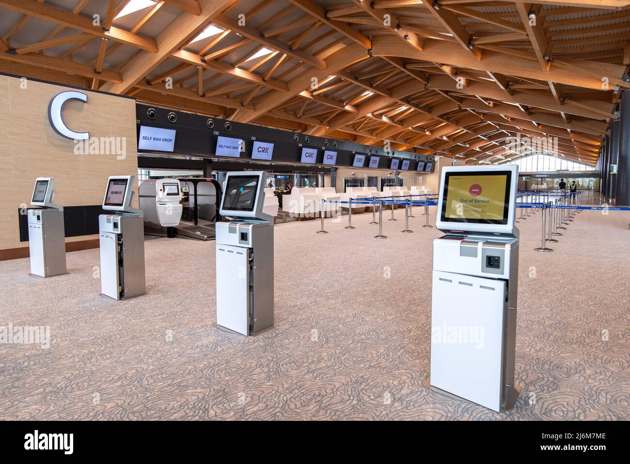 CLARK, PHILIPPINES - Apr 30,2022 Passenger Terminal at Clark New ...