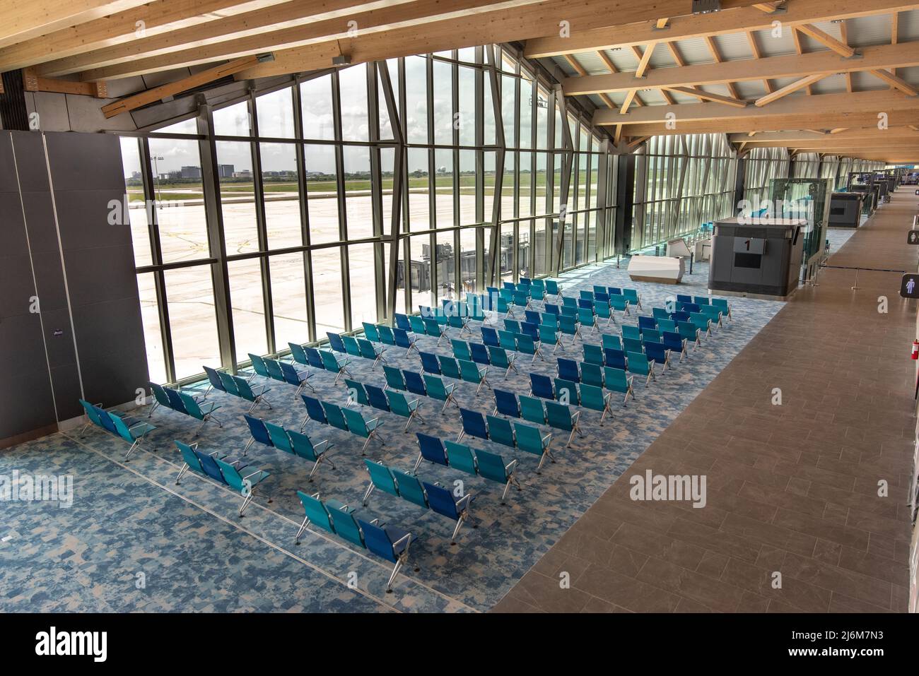 CLARK, PHILIPPINES - Apr 30,2022 Passenger Terminal at Clark New ...