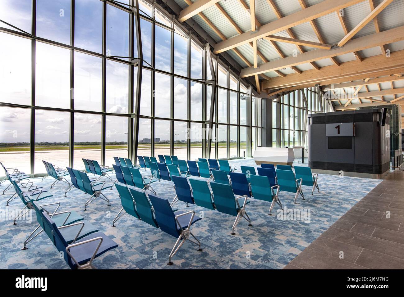 CLARK, PHILIPPINES - Apr 30,2022 Passenger Terminal at Clark New ...
