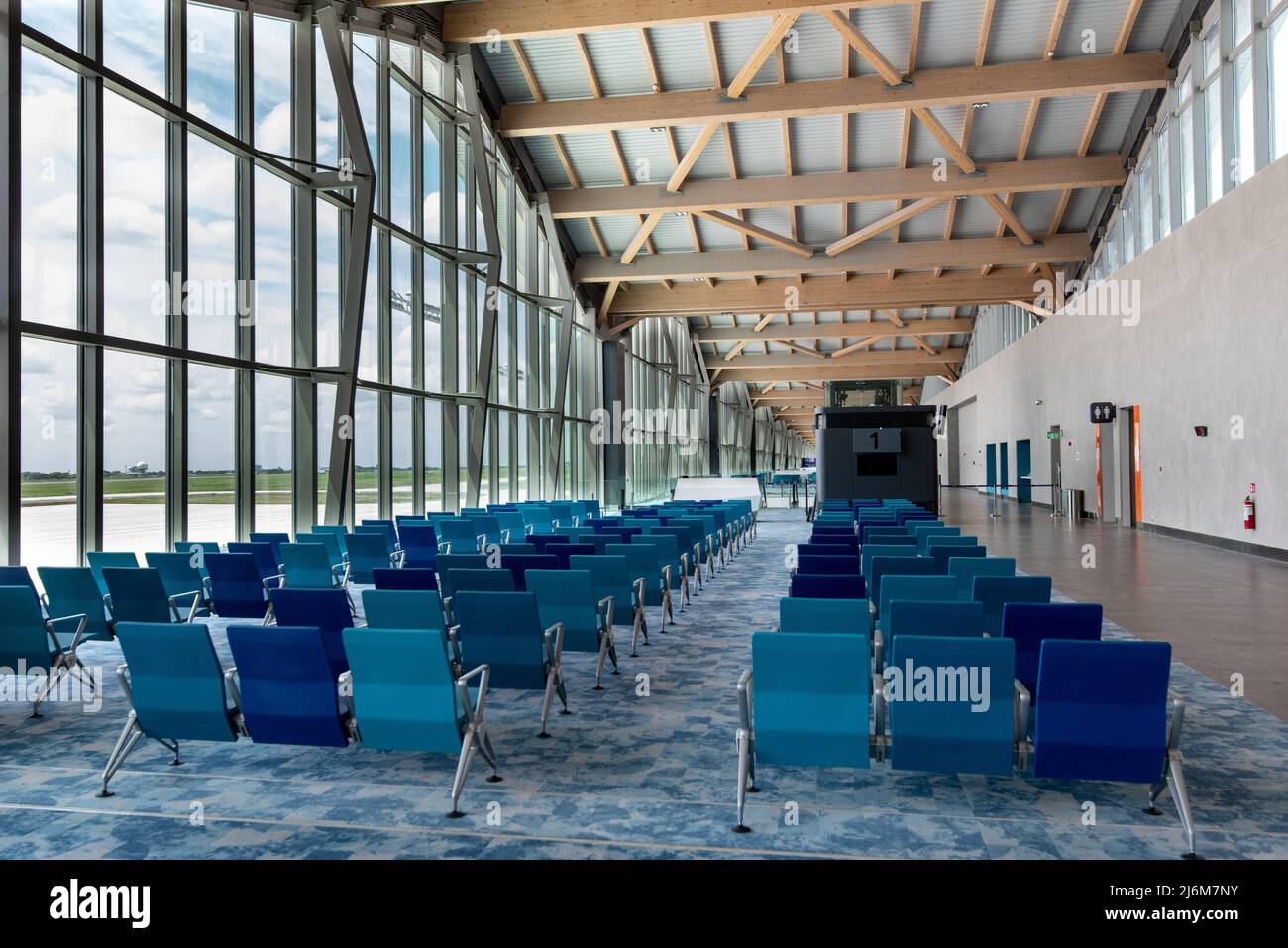 CLARK, PHILIPPINES - Apr 30,2022 Passenger Terminal at Clark New ...
