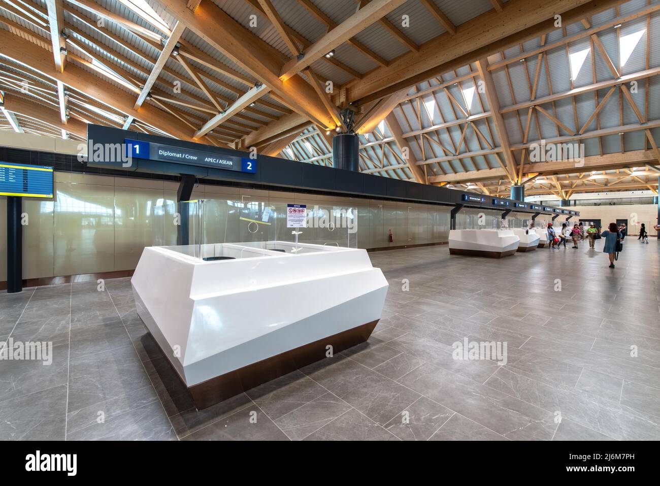 CLARK, PHILIPPINES - Apr 30,2022 Passenger Terminal at Clark New ...