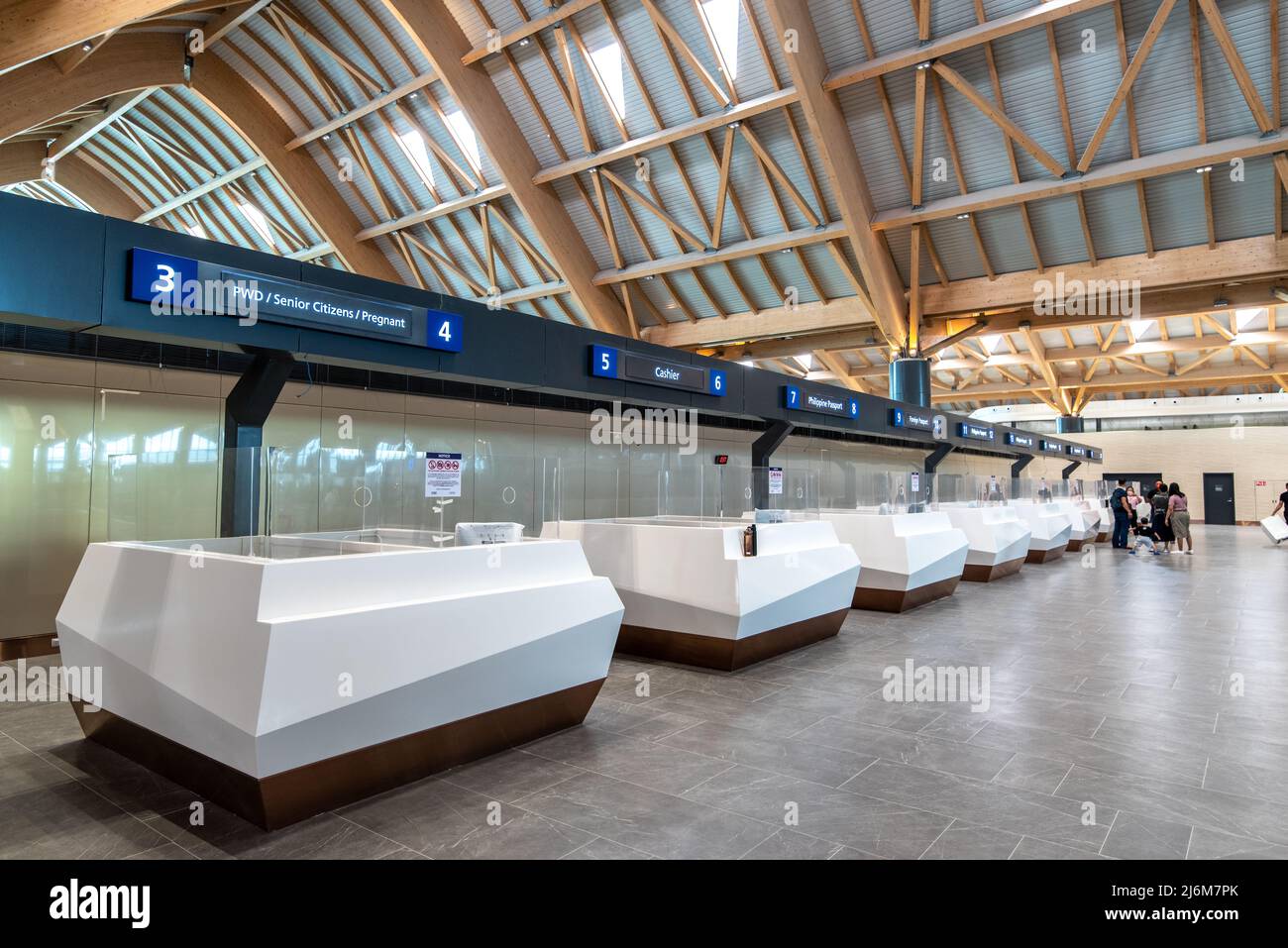 CLARK, PHILIPPINES - Apr 30,2022 Passenger Terminal at Clark New ...