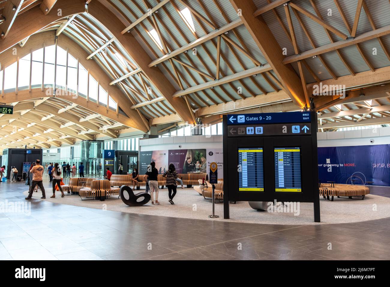 CLARK, PHILIPPINES - Apr 30,2022 Passenger Terminal at Clark New ...