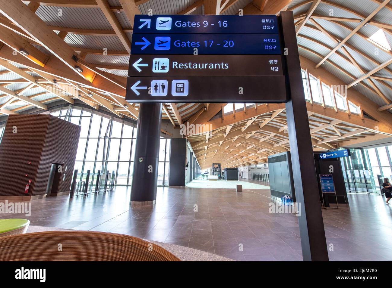 CLARK, PHILIPPINES - Apr 30,2022 Passenger Terminal at Clark New ...