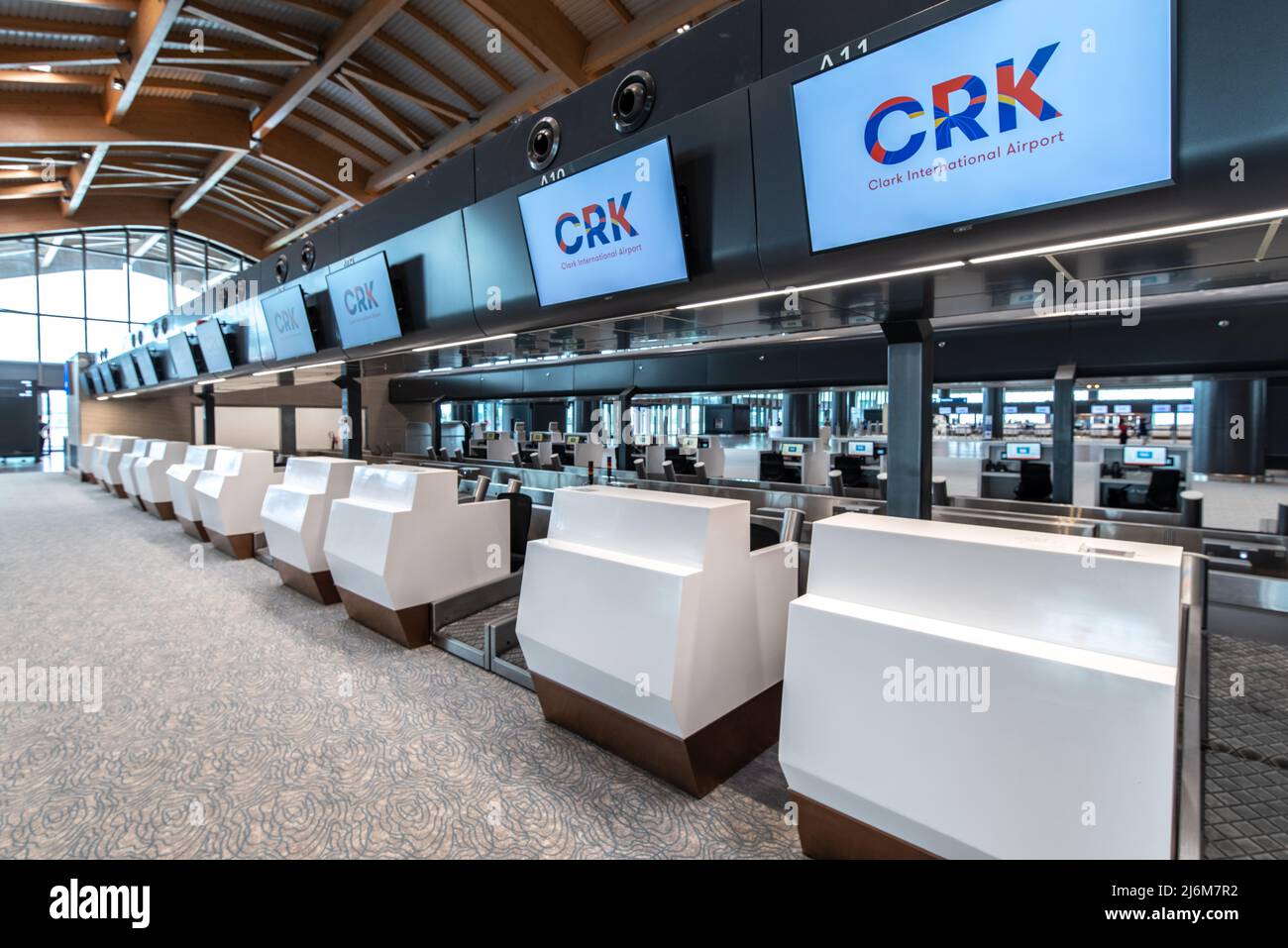 CLARK, PHILIPPINES - Apr 30,2022 Passenger Terminal at Clark New ...