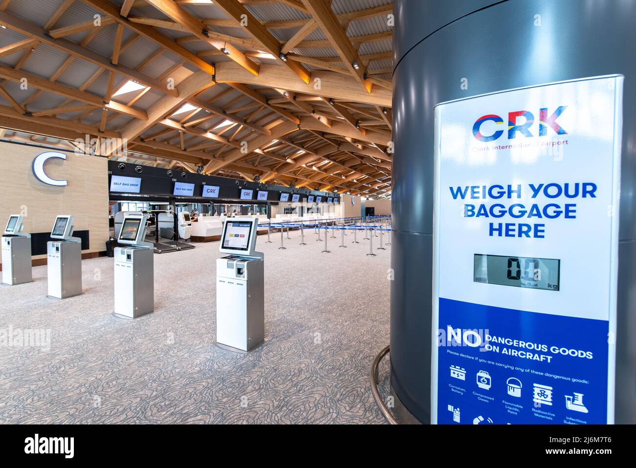 CLARK, PHILIPPINES - Apr 30,2022 Passenger Terminal at Clark New ...