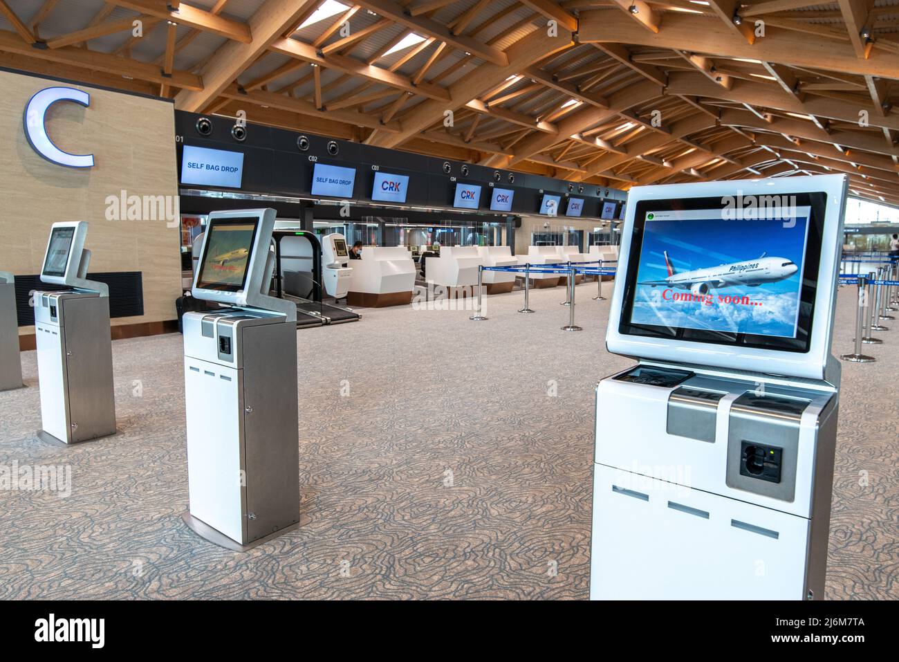 CLARK, PHILIPPINES - Apr 30,2022 Passenger Terminal at Clark New ...