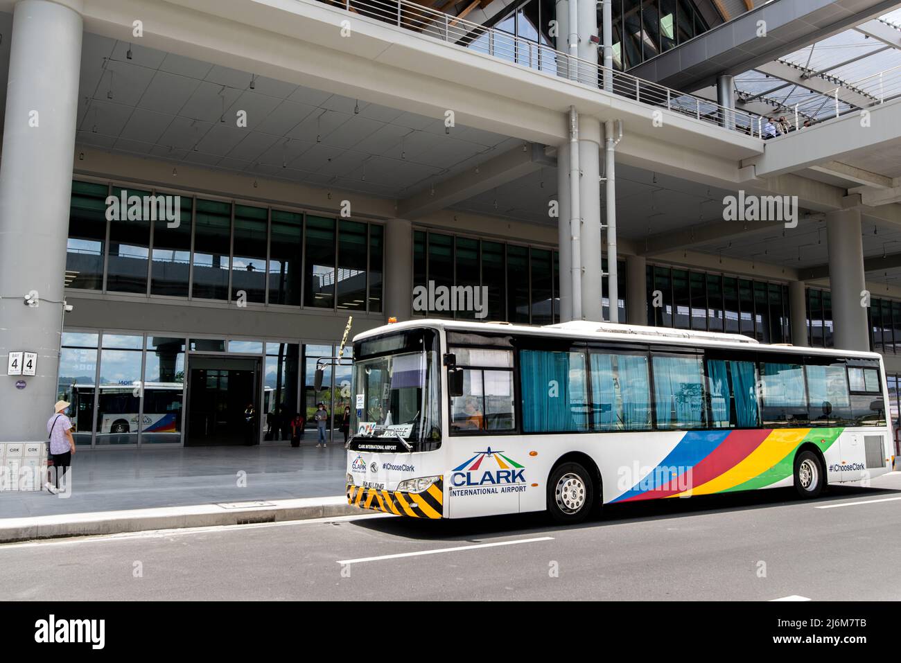 CLARK, PHILIPPINES - Apr 30,2022 Passenger Terminal at Clark New ...