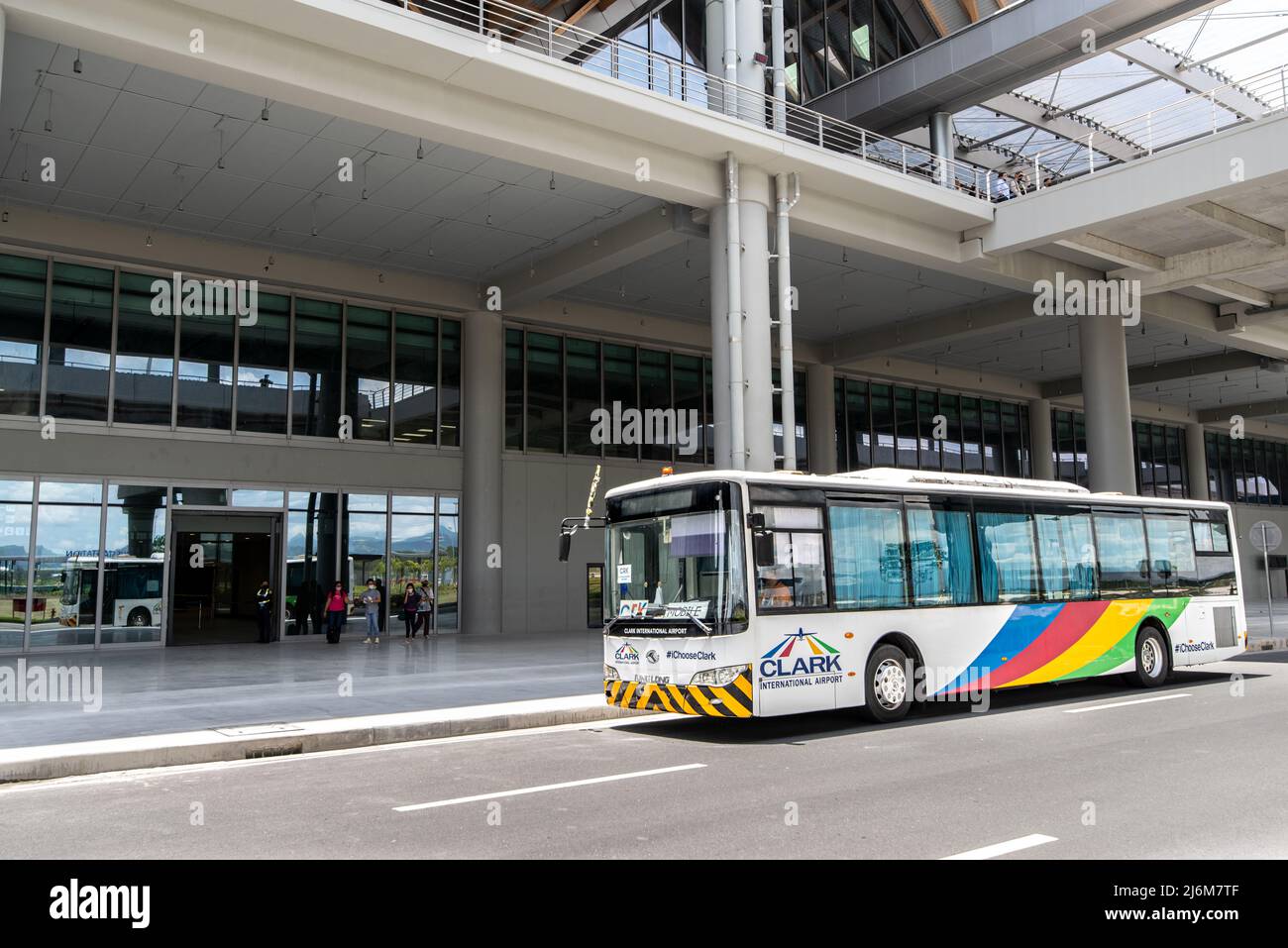 CLARK, PHILIPPINES - Apr 30,2022 Passenger Terminal at Clark New ...