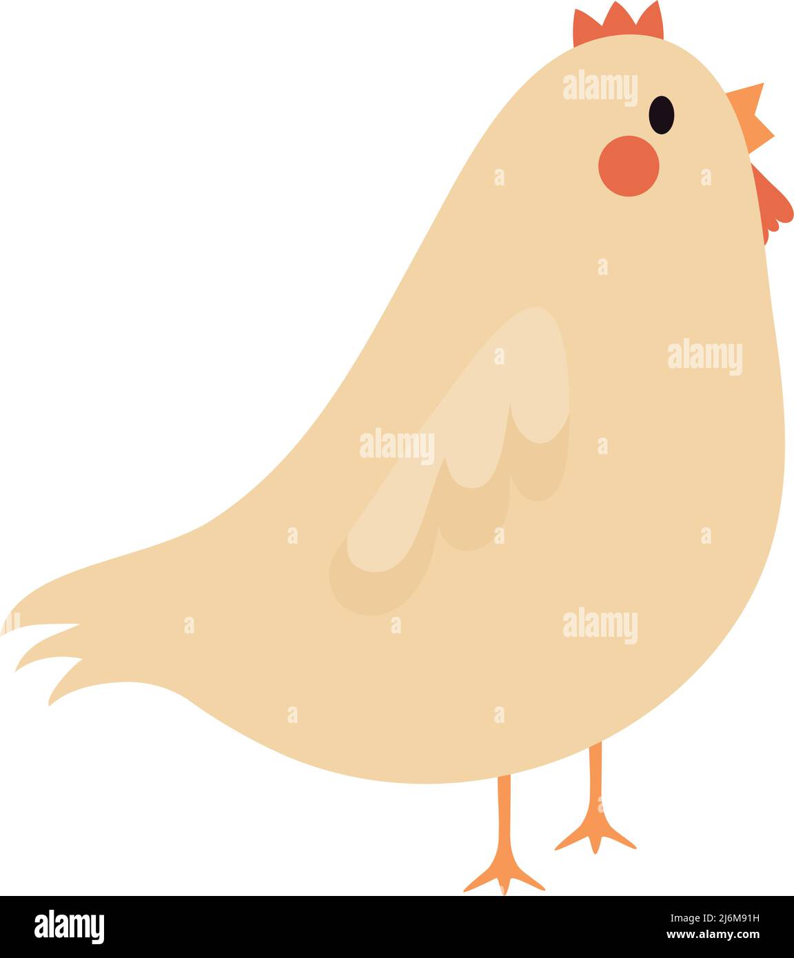 cute chicken design Stock Vector Image & Art - Alamy
