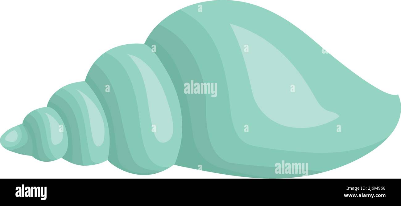 blue seashell design Stock Vector Image & Art - Alamy