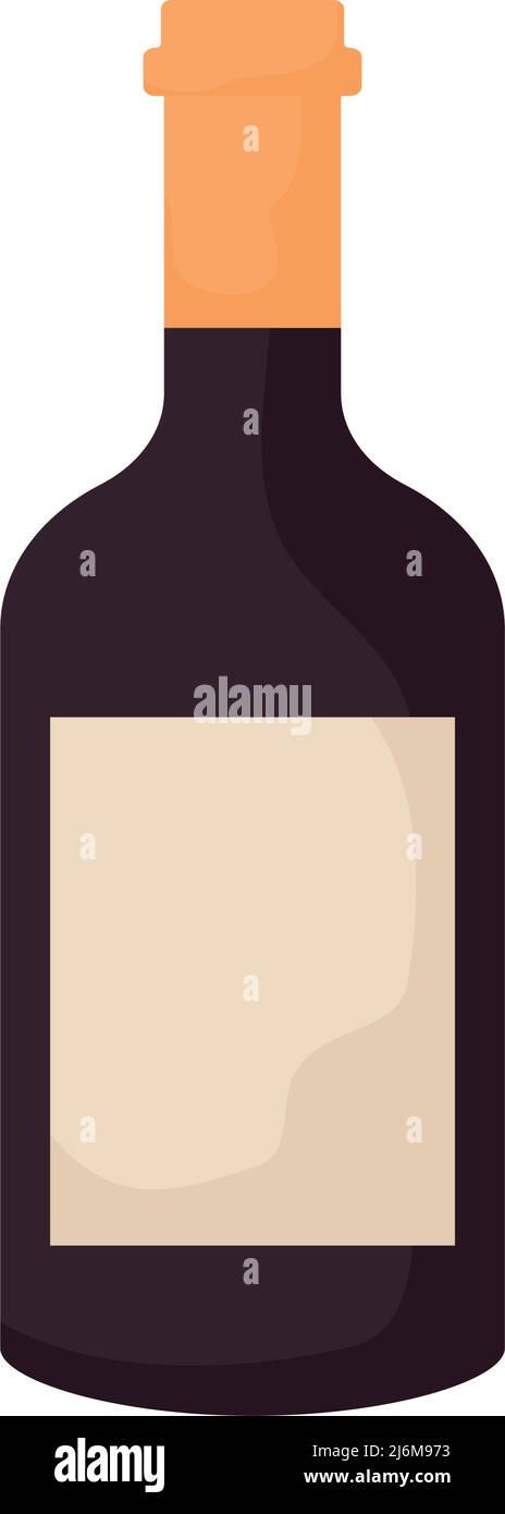 wine bottle illustration Stock Vector Image & Art - Alamy