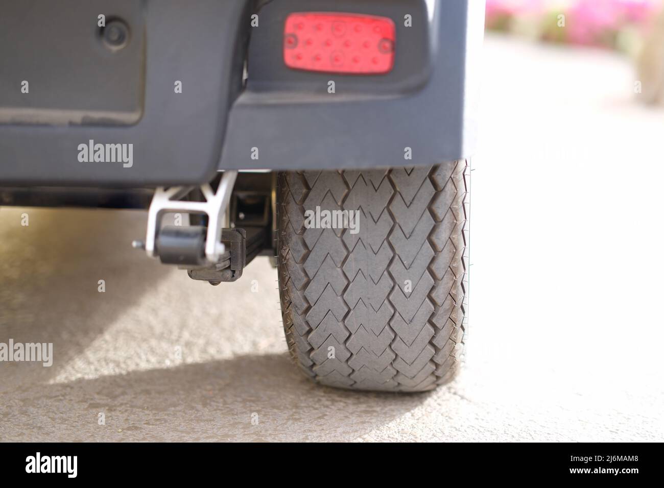 Tire on trunk hi-res stock photography and images - Alamy